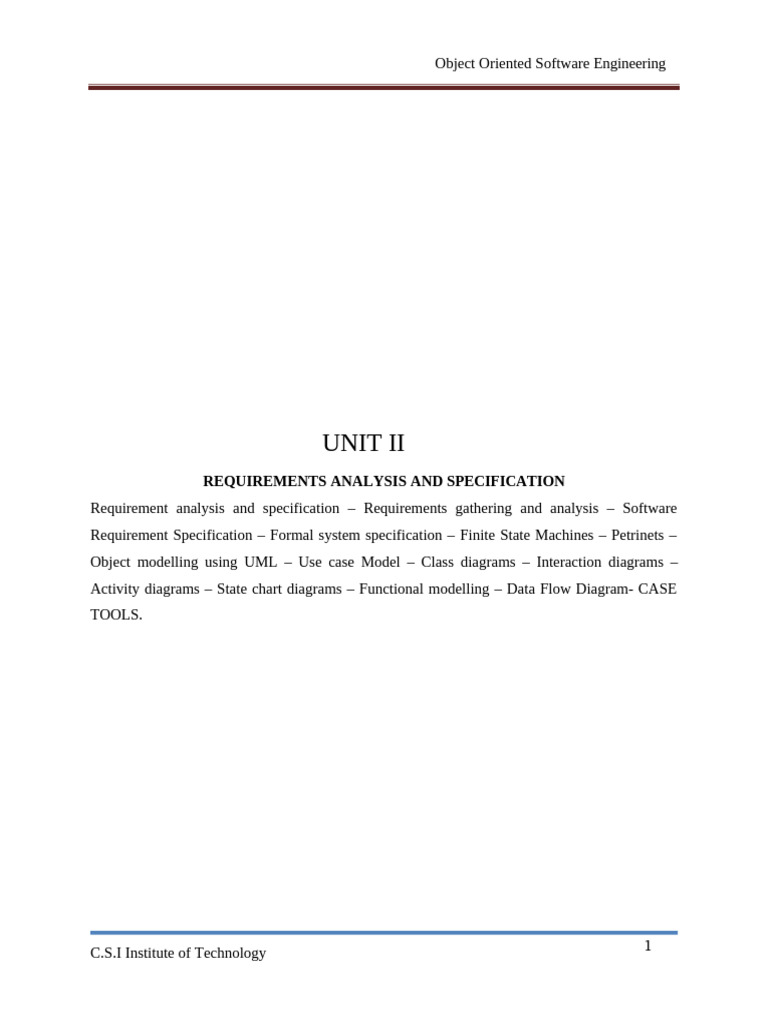 Oose Unit II | PDF | Automata Theory | Class (Computer Programming)