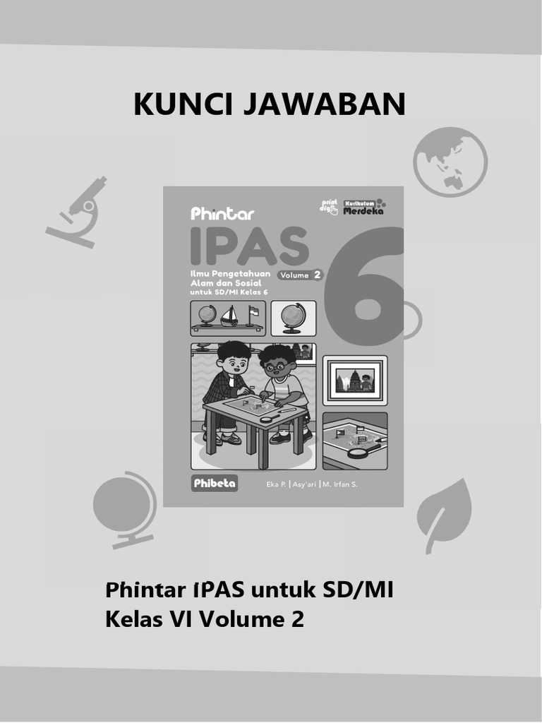 Kunci Jawaban IPAS Kelas 6 Volume 2 | PDF
