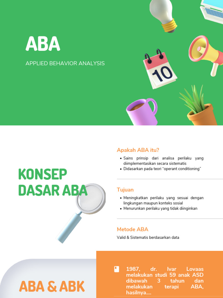 Dasar-Dasar Metode ABA | PDF