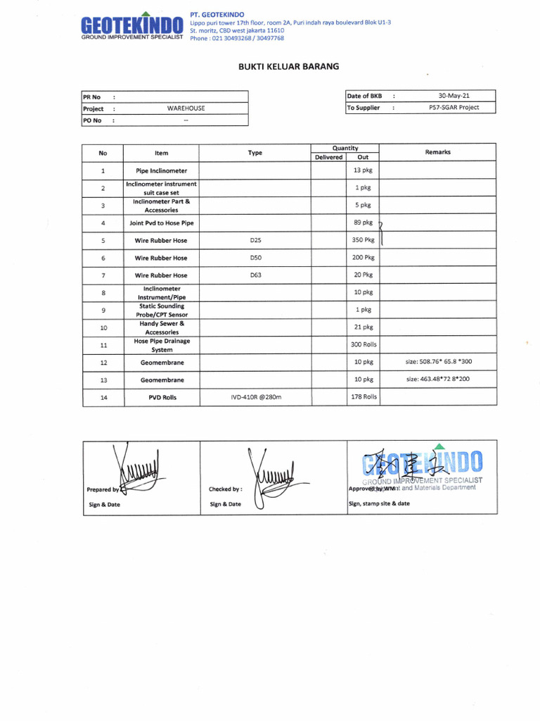 BKB Warehouse - P57 30.05.2021 | PDF