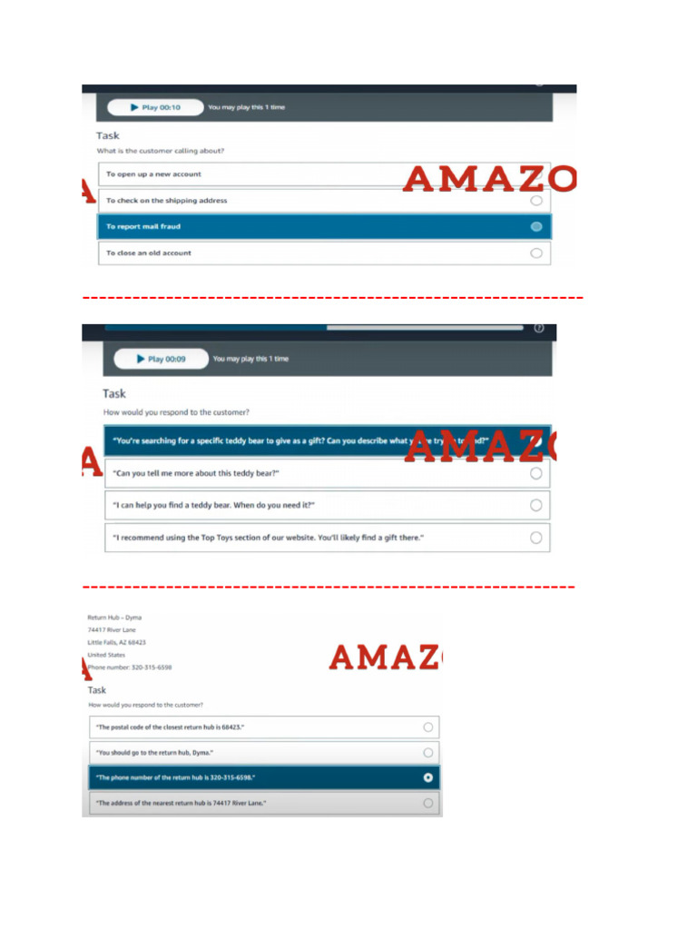 Amazo Assessment | PDF