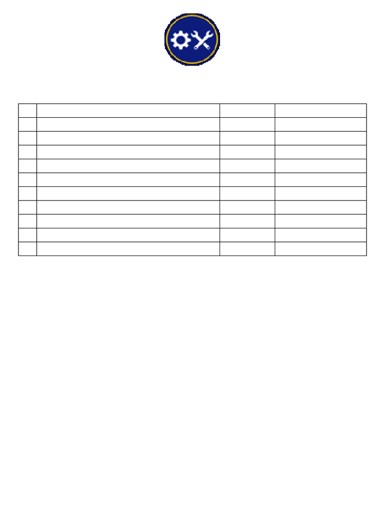 VFD Maintenance Checklist | PDF