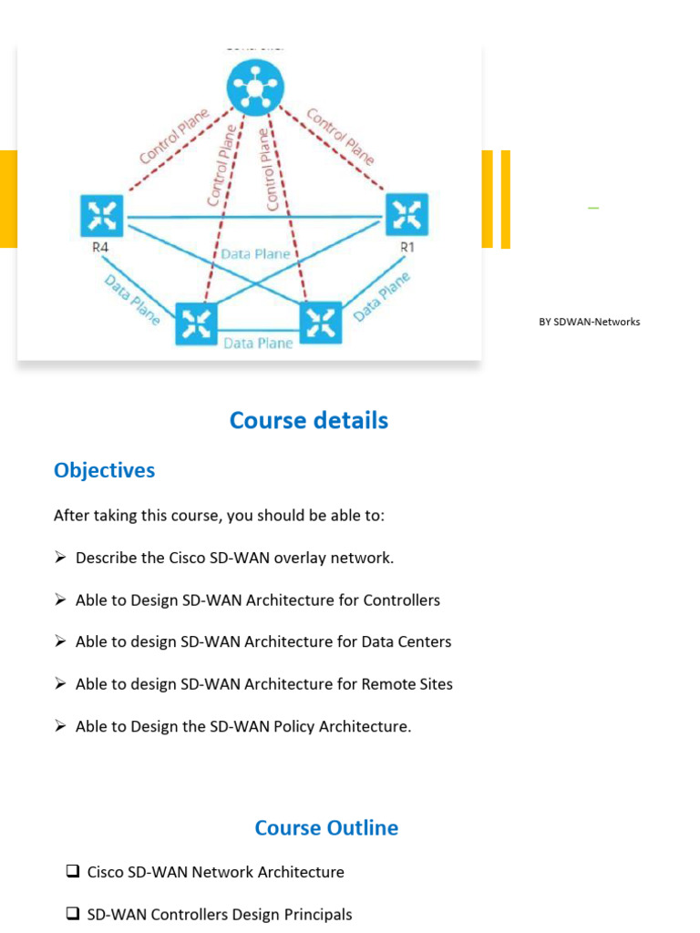 SD-WAN Viptela - Design Principals | PDF | Networking | Multiprotocol Label Switching