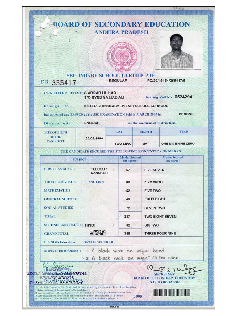 Diploma Electrical Engineering Award Certificate | PDF