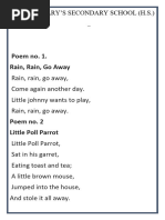 Terry Fox Song by Grade Three Class | PDF