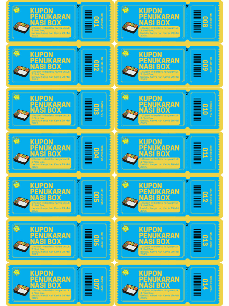 Kupon Nasi Box - 20250528 - 131747 - 0000 | PDF