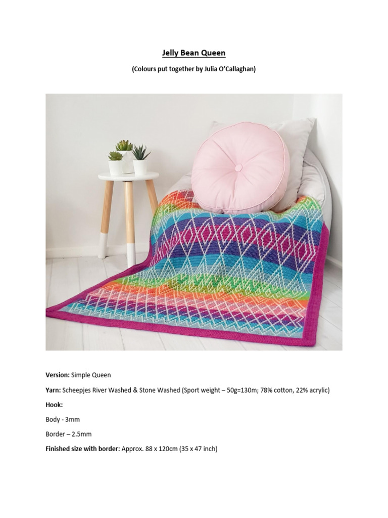 Jelly Bean Queen Yarn and Sequence 2158 | PDF