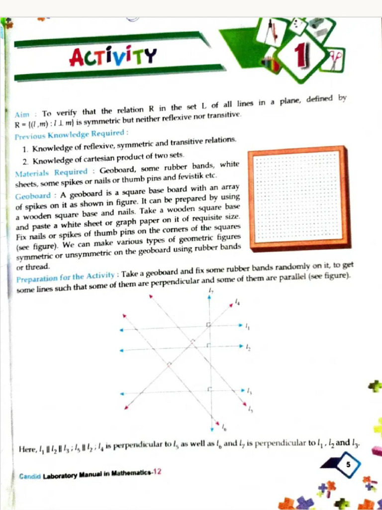 Maths Lab Activity | PDF