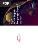 GCSE AQA English Language Paper 1 Exam Revision Booklet | PDF | English Language | Ghosts