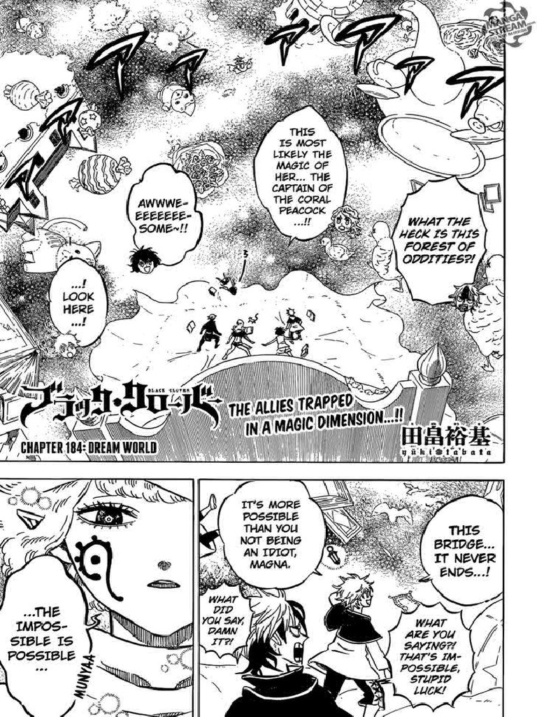 Chapter - (184) Black Clover @manga - Fair | PDF