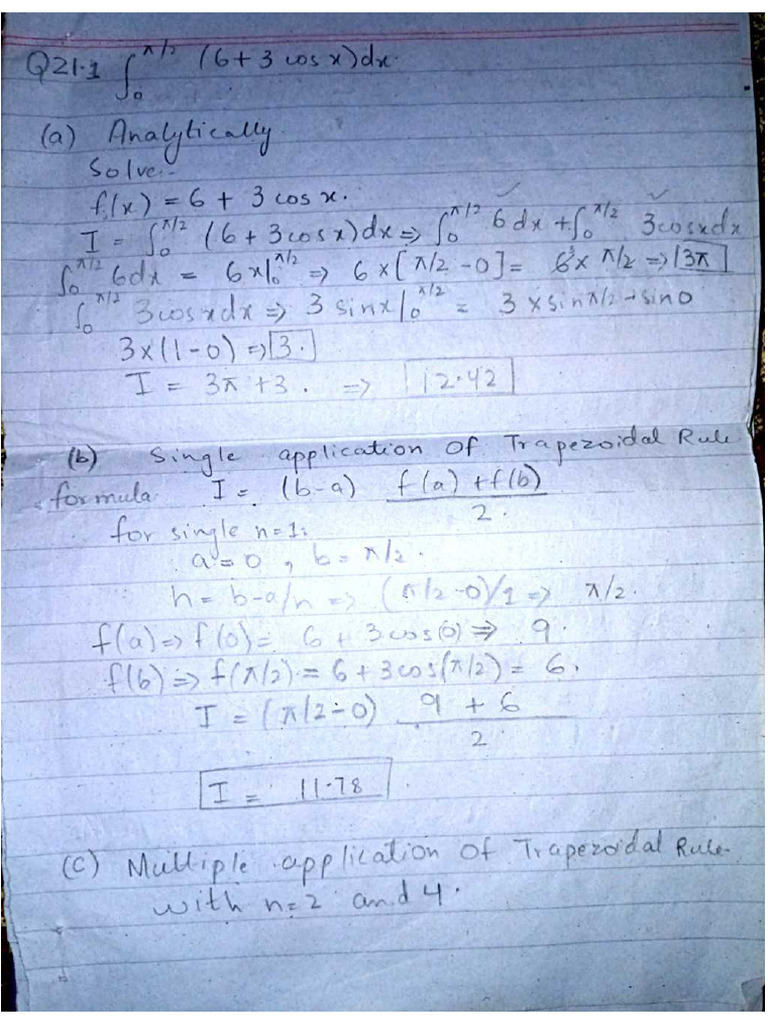 Integration Questions | PDF