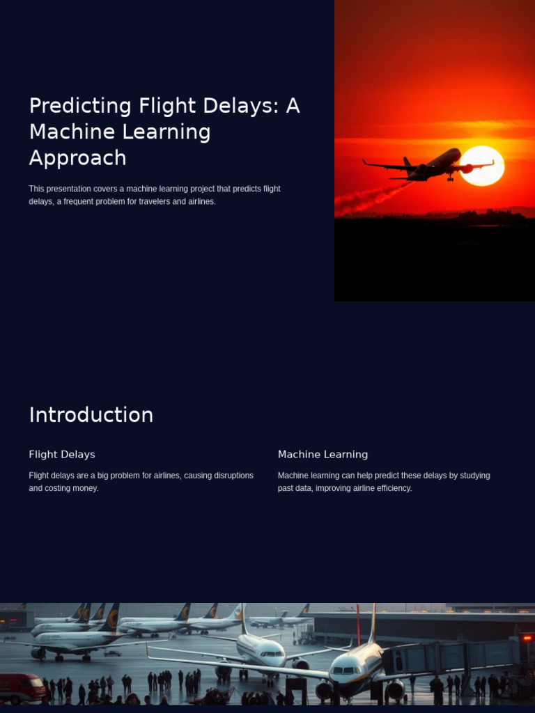 Predicting-Flight-Delays-AI ML | PDF