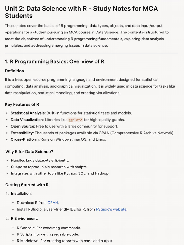 DataScience Unit 2 | PDF