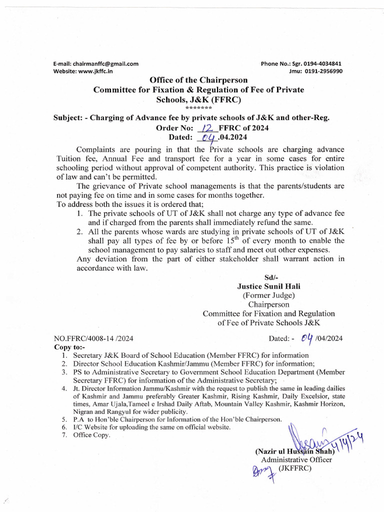 Clear Fee Every 15th by FFRC | PDF