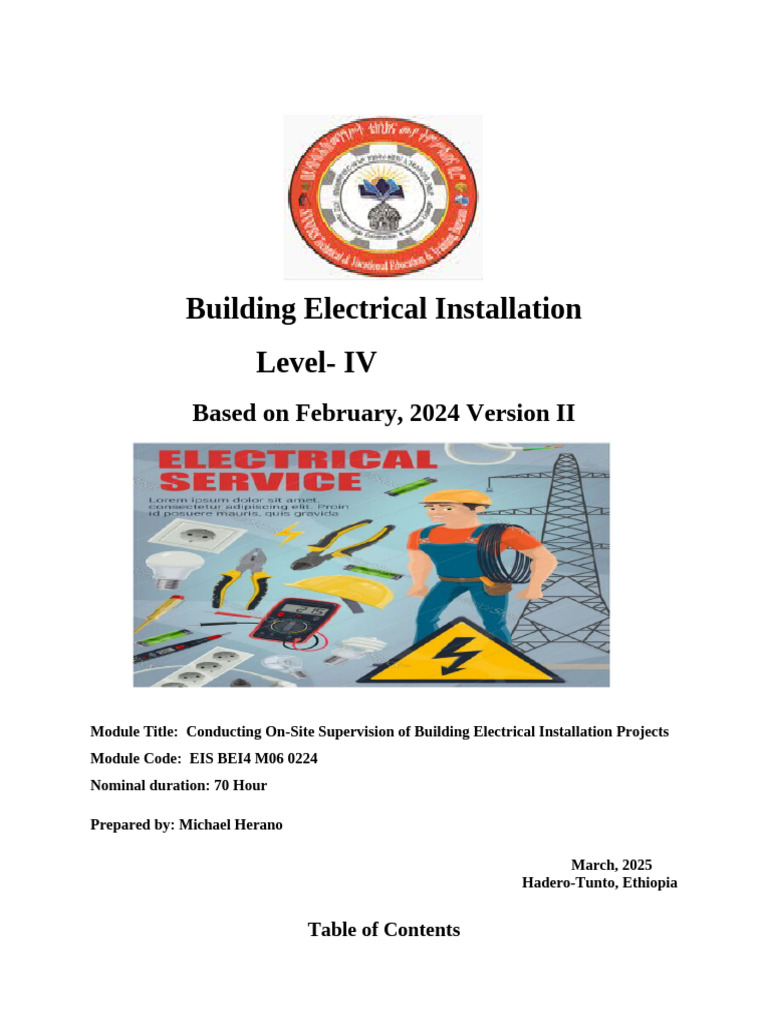 M06 - Conduct On Site Supervision | PDF | Business