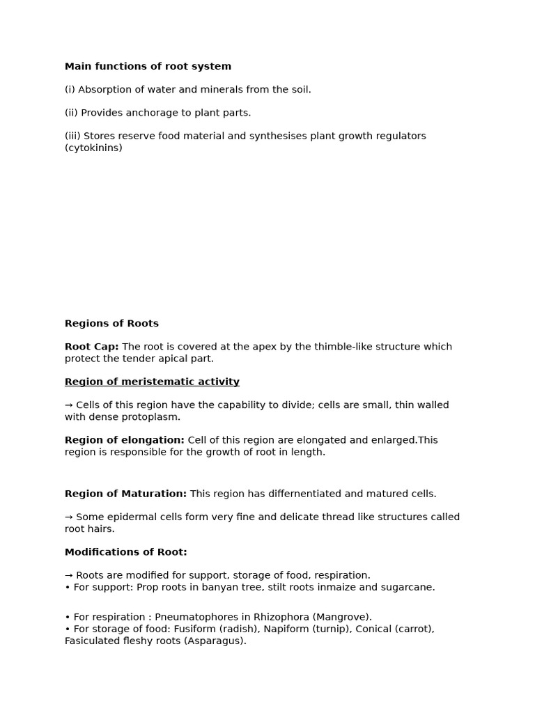 Floral Appendages and Inflorescence Types | PDF | Leaf | Root