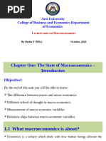 Class 12 Economics Chapter 1 | PDF | Macroeconomics | Economics