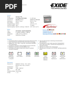 Sprinter XP12V2500 Technical Data Sheet | PDF | Electricity | Galvanic ...