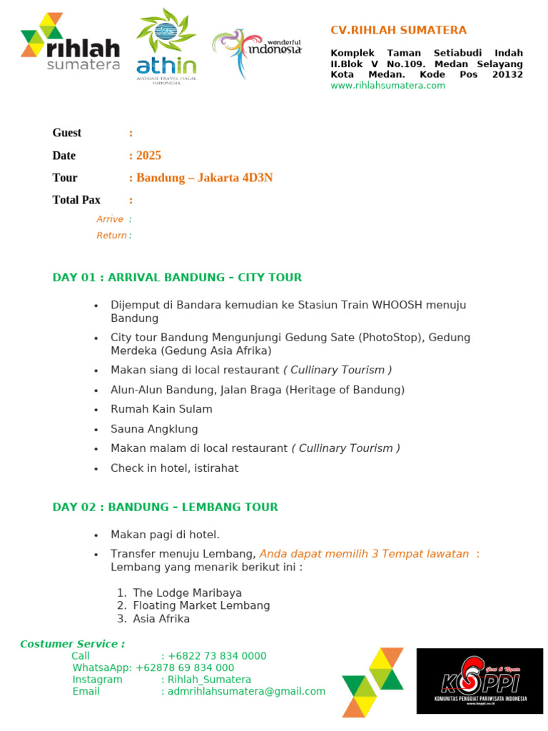 4D3N Bandung-Jakarta 2025 | PDF