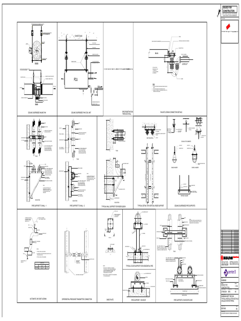 C3dci-Msft-Ddc306-Ifc-Des-Me-Chw-Gn-0051 - R0-Dammam MSFT DDC306 Typical Installation Details ...