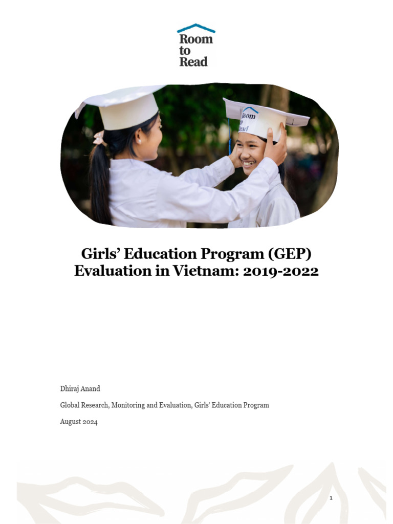 Vn Gep Evaluation Report | PDF | Gender Equality | Gender Studies