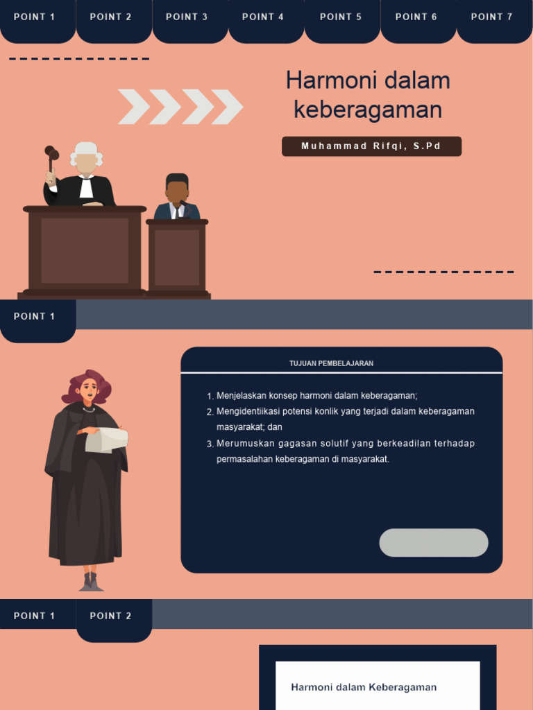 Bab 3 Materi Harmoni Dalam Keberagaman Kelas Xi | PDF