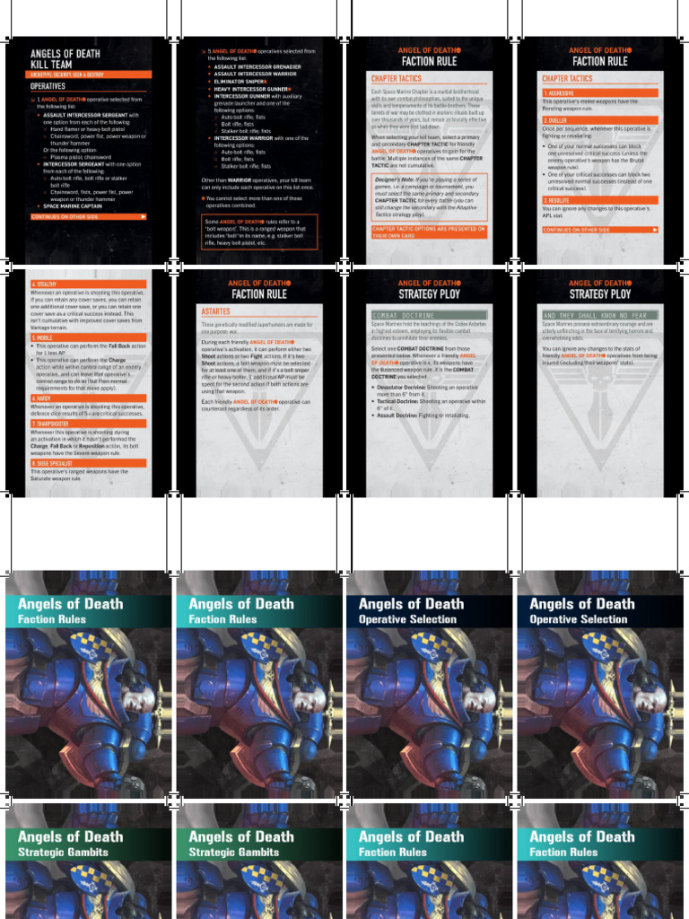 Angels of Death Deck Duplex Letter POKER R1.3 | PDF