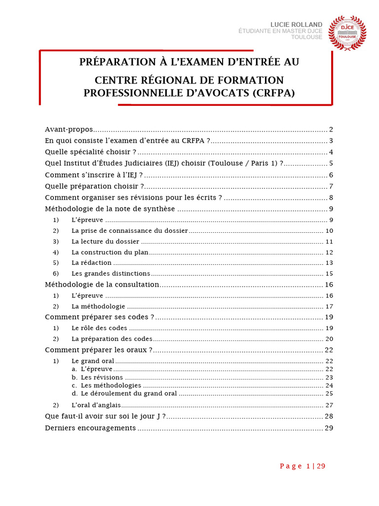 Préparation à l'examen CRFPA | PDF | Débiteur | Droit des sociétés