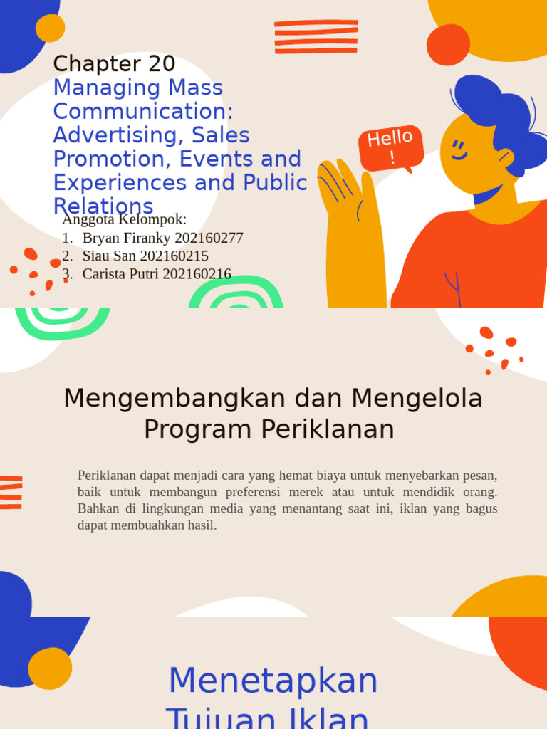 Presentasi Kelompok - PPT Chapter 20 | PDF