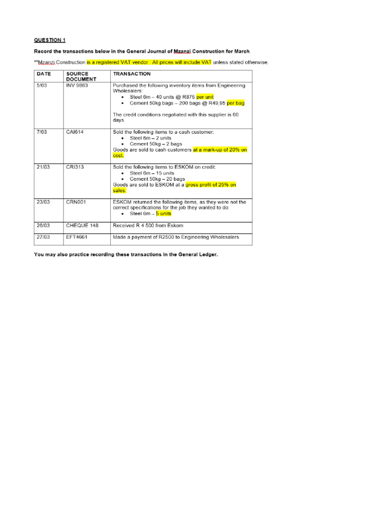 Inventory Tut 2 - Solution | PDF | Inventory | Cost Of Goods Sold