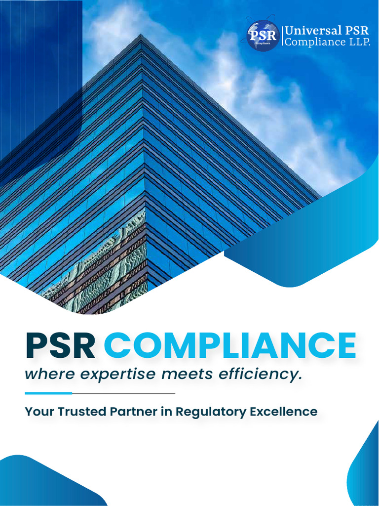 PSR Compliance: Your Regulatory Partner | PDF | Regulatory Compliance ...