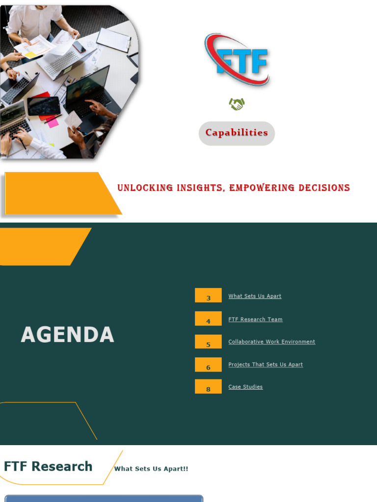 FTF Research Capabilities FMCG Projects | PDF | Consumer Behaviour | Retail