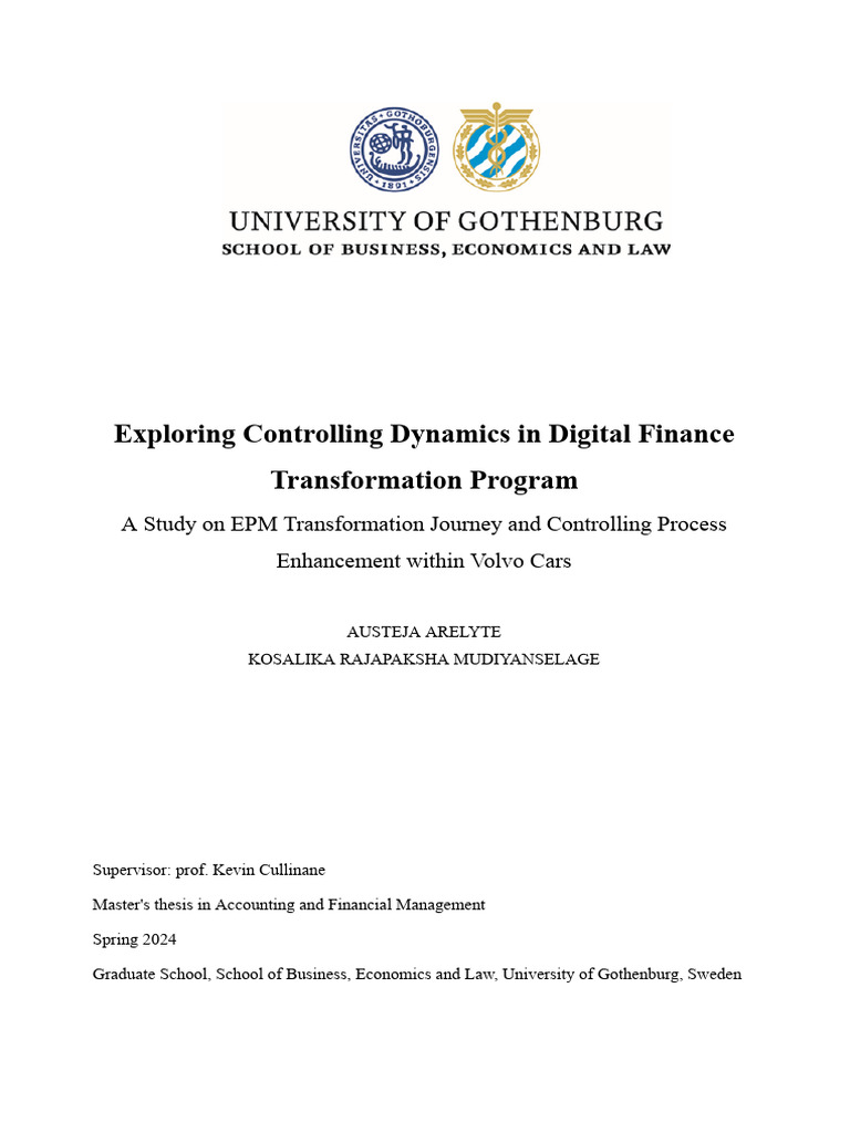 Exploring Controlling Dynamics in Digital Finance | PDF | Artificial ...