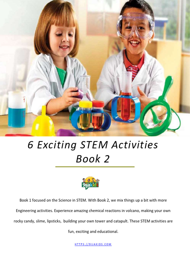 STEM Activity Book 2 NEW | PDF | Sodium Bicarbonate | Crystallization