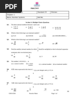 maths-class-ix-chapter-01-number-system-practice-paper-01 (1) | PDF ...