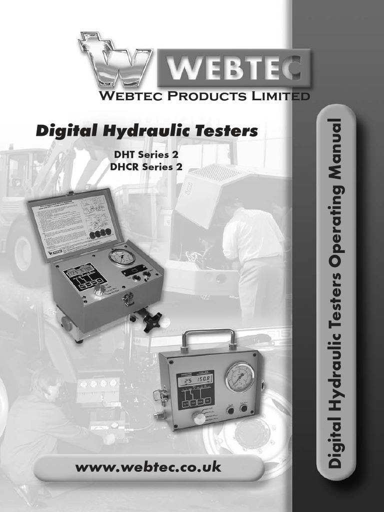 37 DHRC Digital Readout Manual | PDF | Valve | Pump