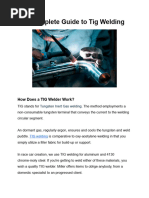 TIG Welding Diagram | PDF