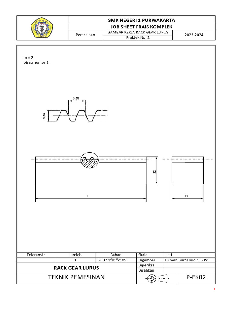 00 Jobsheet 01 | PDF