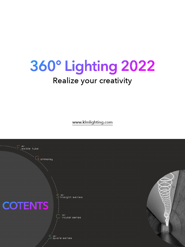 2022 360degree Lighting From KLM | PDF | Light Emitting Diode ...