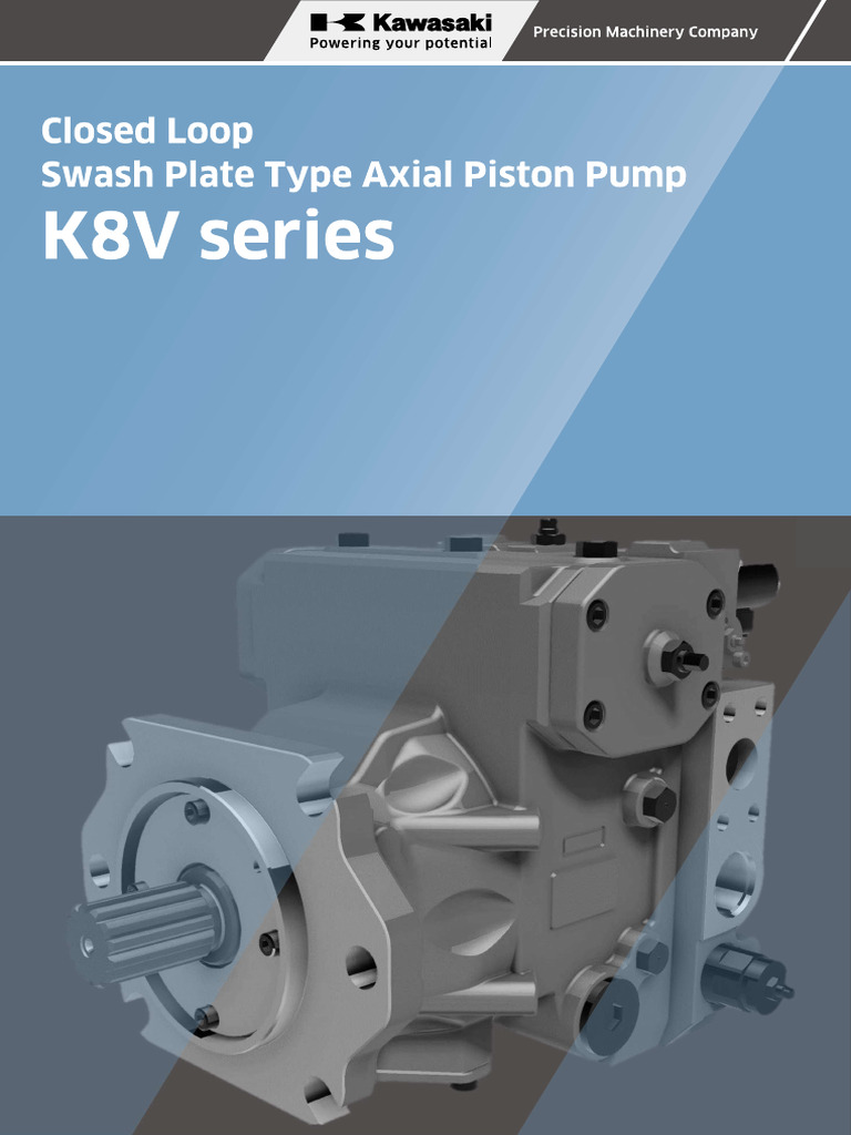 K8V Kawasaki Piston Pumps | PDF
