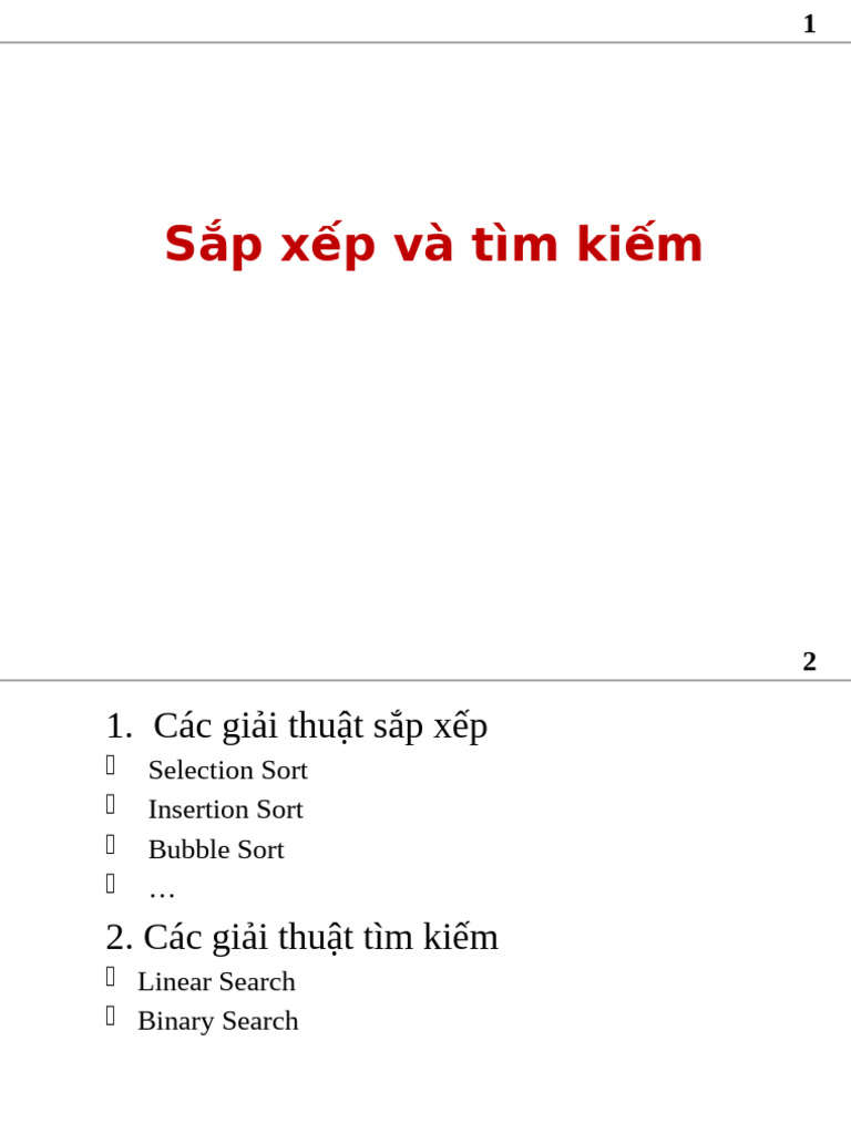 4-C++ (Tim Kiem - Sap Xep) | PDF
