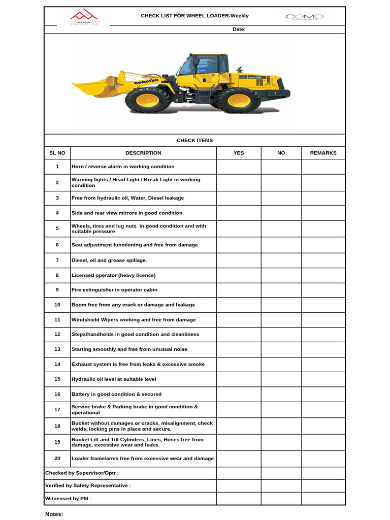Wheel Loader Weekly | PDF
