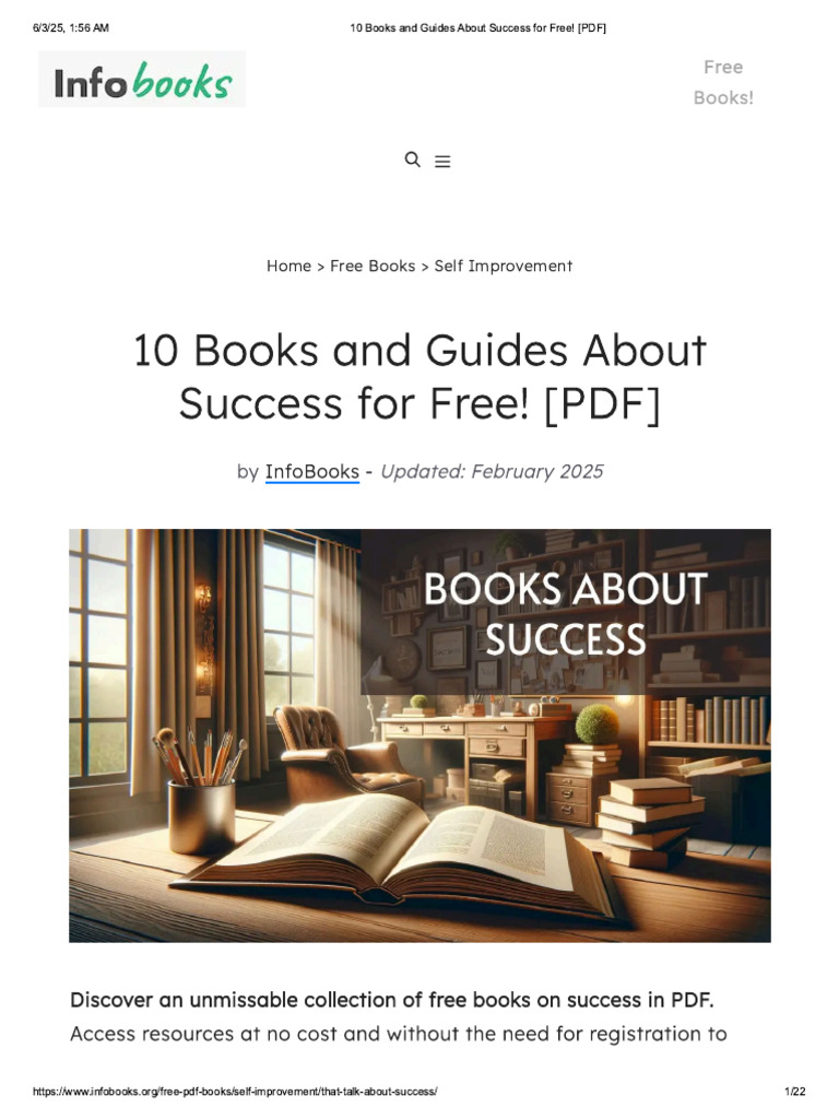 10 Books and Guides About Success For Free! (PDF) | PDF