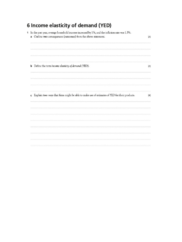 YED Work Sheet | PDF