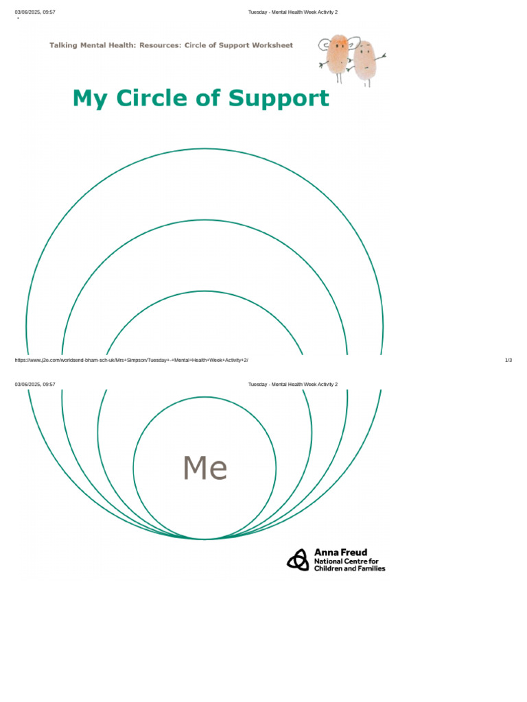 Tuesday - Mental Health Week Activity 2 | PDF