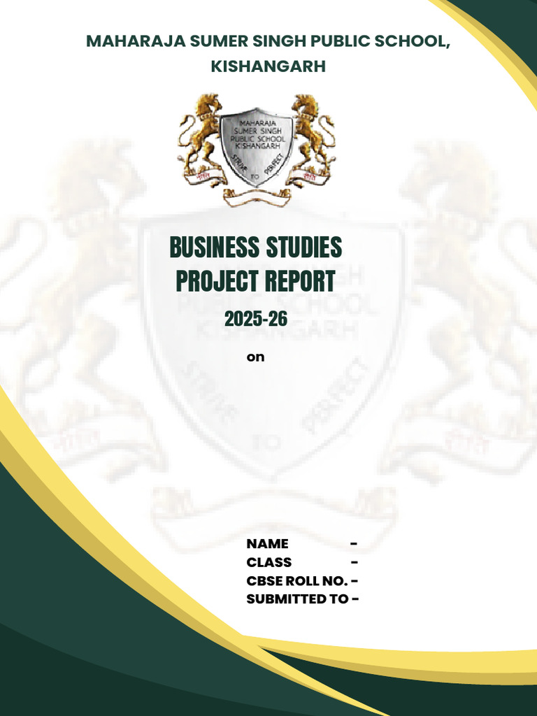 BST Project Front Page | PDF