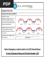 Emergency Siren Codes and Levels | PDF | Disaster Preparedness | Aerophones