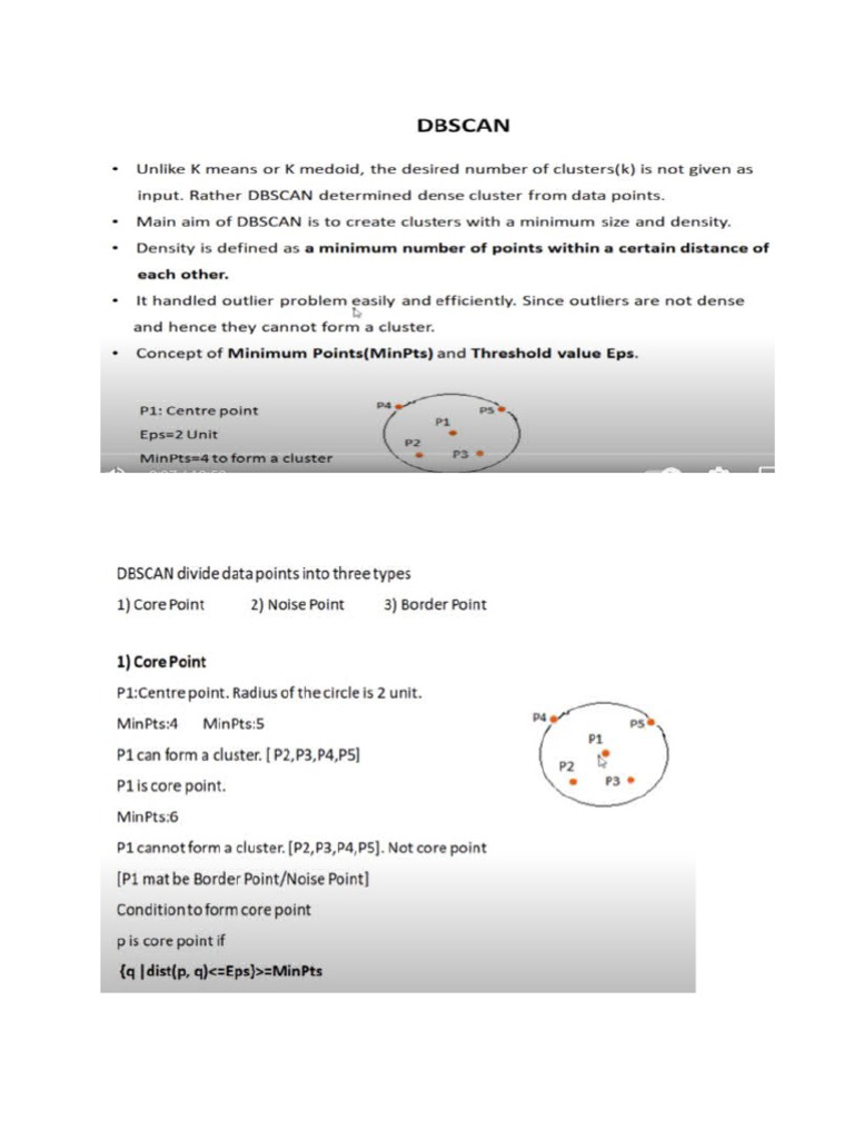 DBSCAN Algorithm | PDF DBSCAN Algorithm | PDF