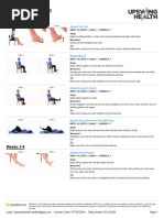 Itb Syndrome Exercises Handout | PDF | Anatomical Terms Of Motion ...
