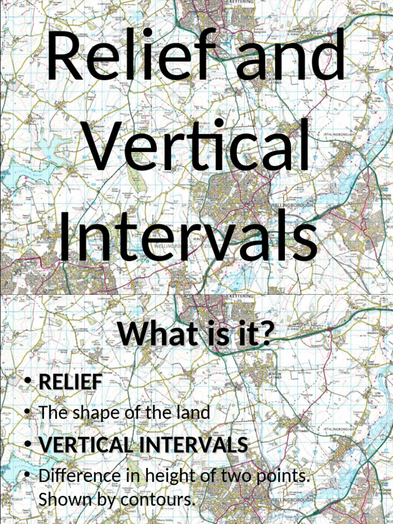 Relief and Vertical Intervals | PDF
